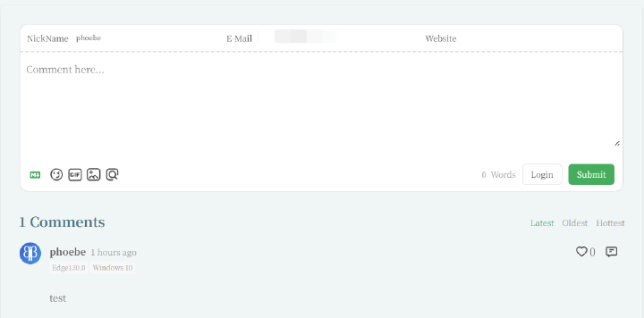 给Hugo博客添加Waline评论区并设置邮件通知