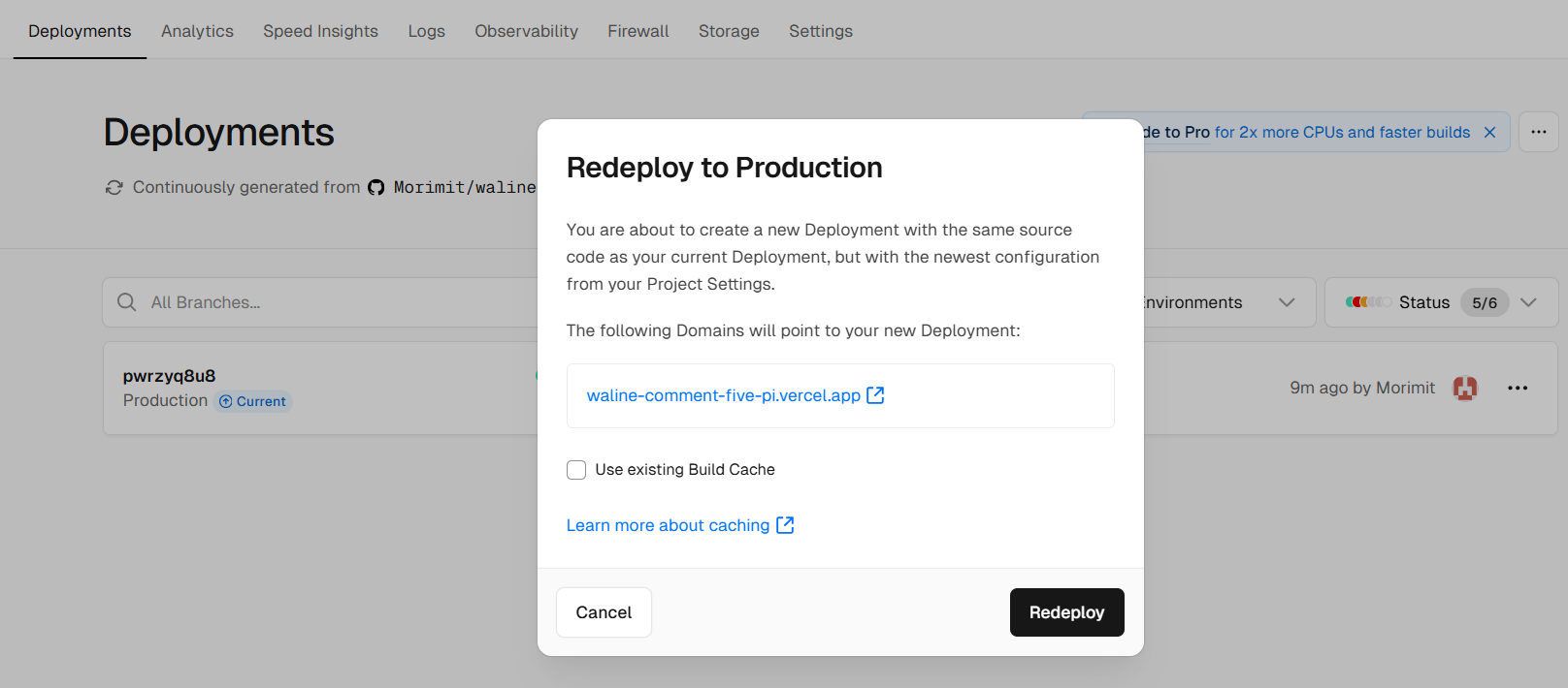 给Hugo博客添加Waline评论区并设置邮件通知